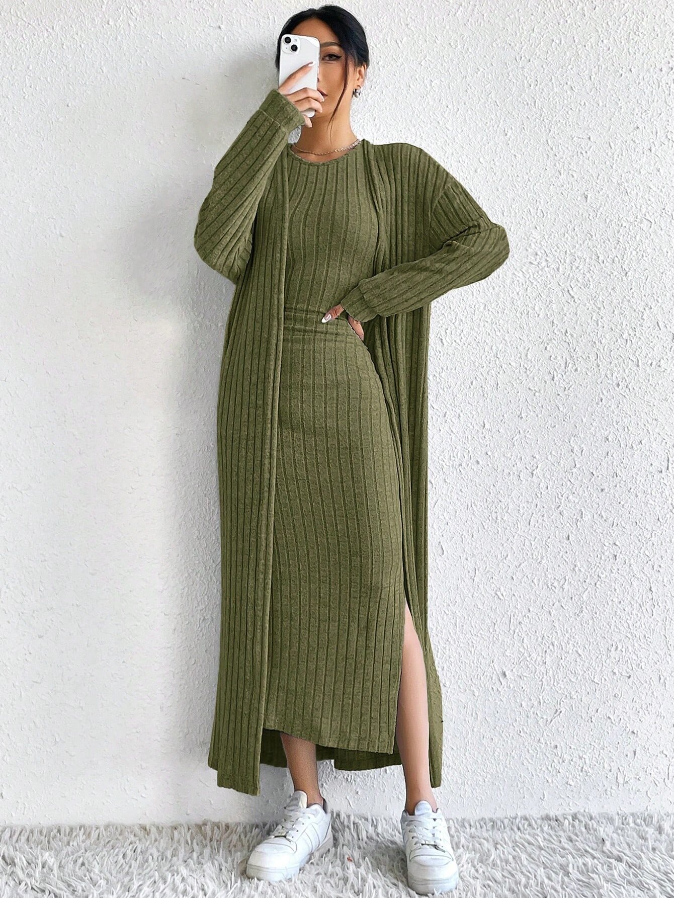 Комплект одежды , размер 44, green
