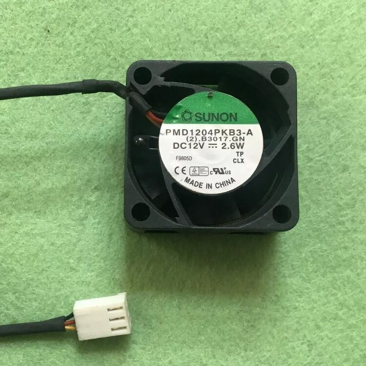 SUNON PMD1204PKB3 DC12V 2.6W 4020 4см 3-проводной вентилятор охлаждения -