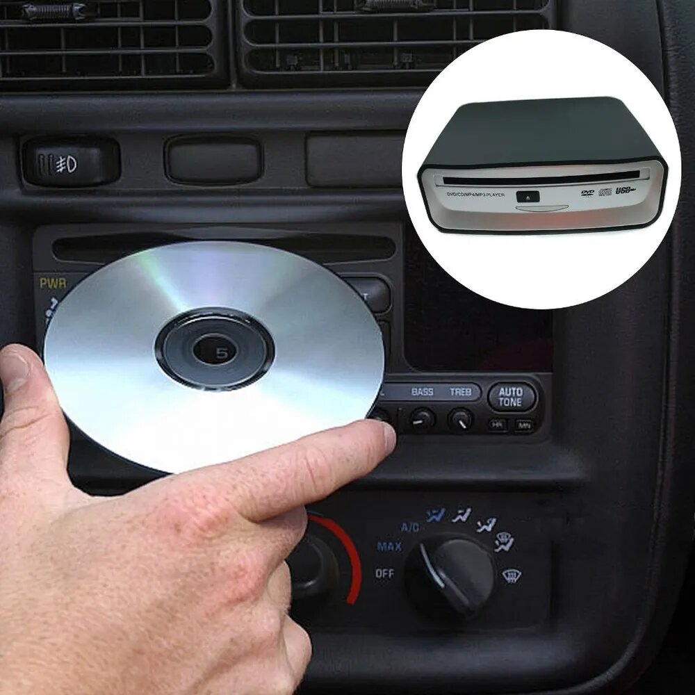 Качество звука HiFi автомобильный CD-плеер с USB-подключением DVD-плеер