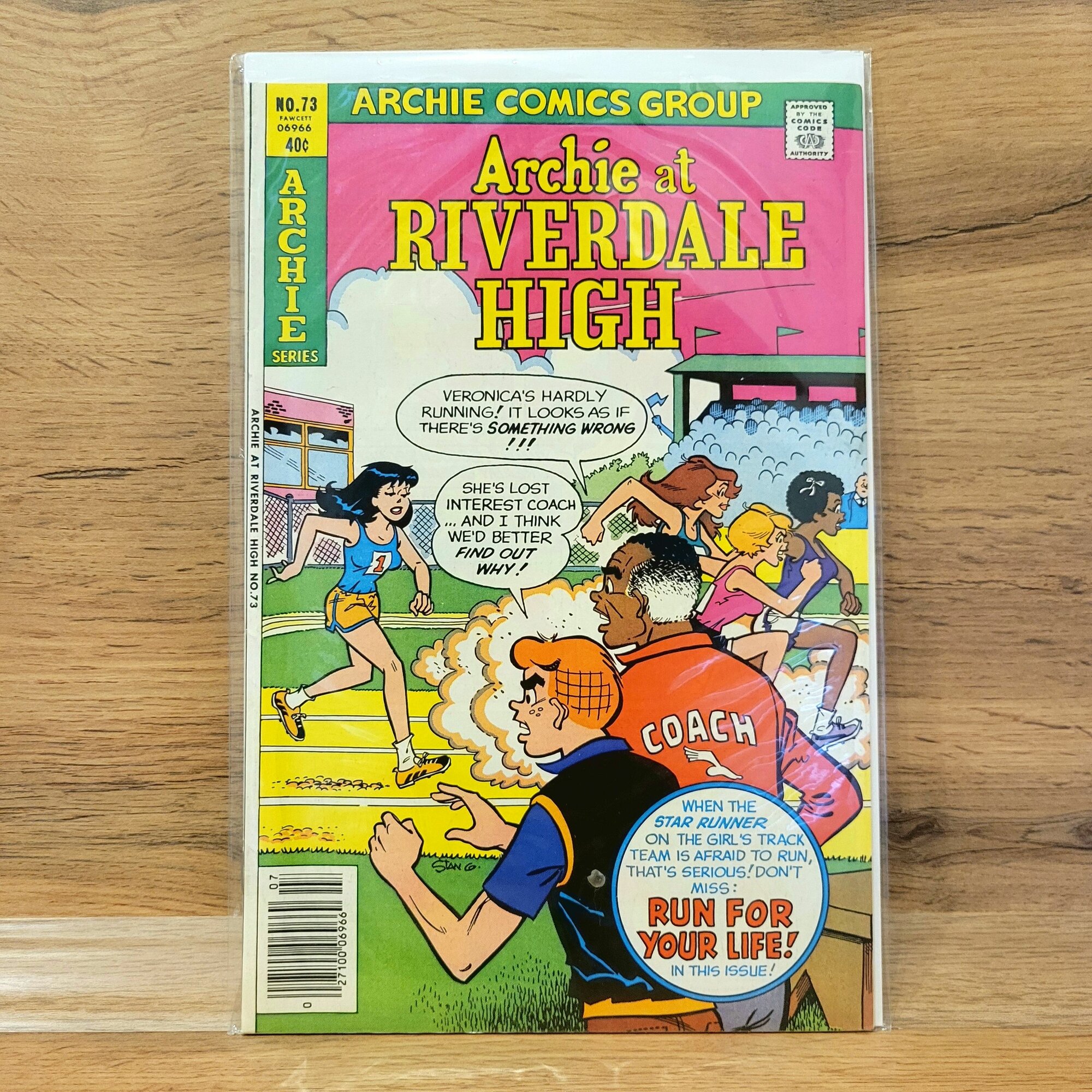 Раритетный Комикс Archie #73. 1978 Год. Комикс (сингл) на английском языке