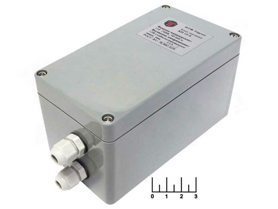 Блок питания 12V 2.5A БП-12-4 стабилизированный уличный