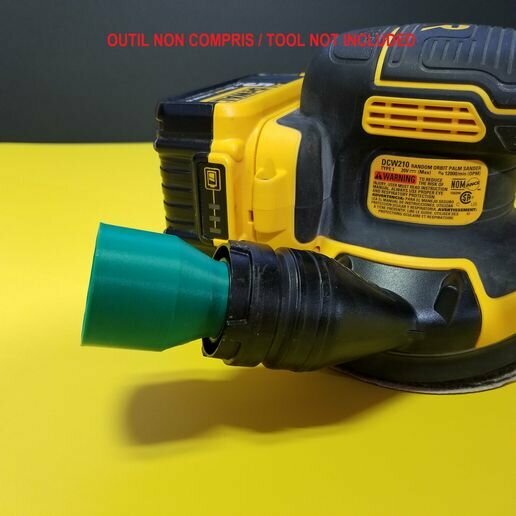 DeWalt DCW210 Адаптер для шланга пылесоса/пылеудаления 39,37 мм