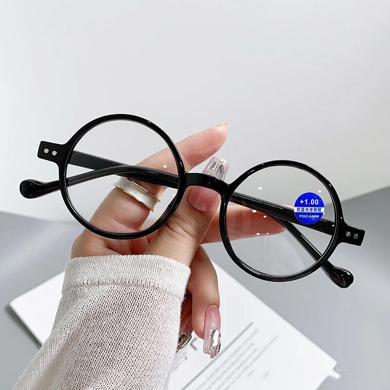 Ретро очки для чтения ZRGAE black, 1.5
