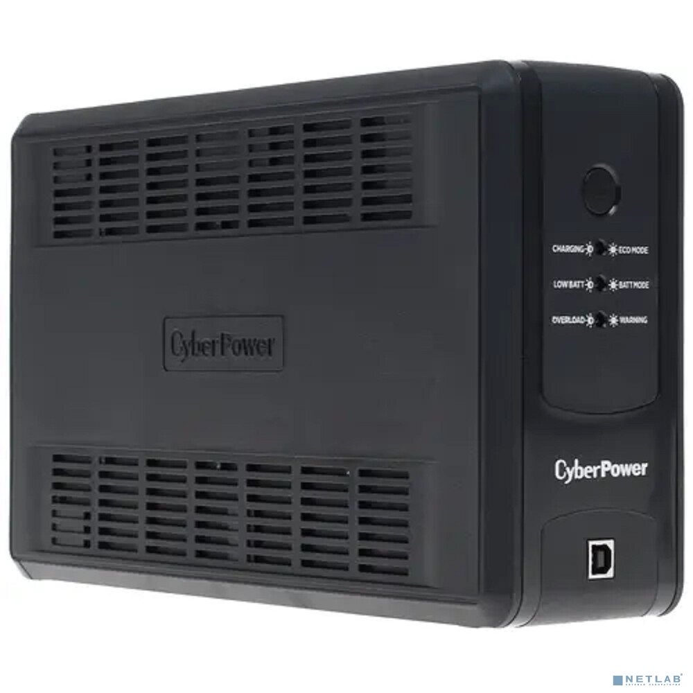 ИБП CyberPower UT650EG {Line-Interactive, Tower, 650VA/390W USB/RJ11/45 (3 EURO), 12В/7 Ач х 1}