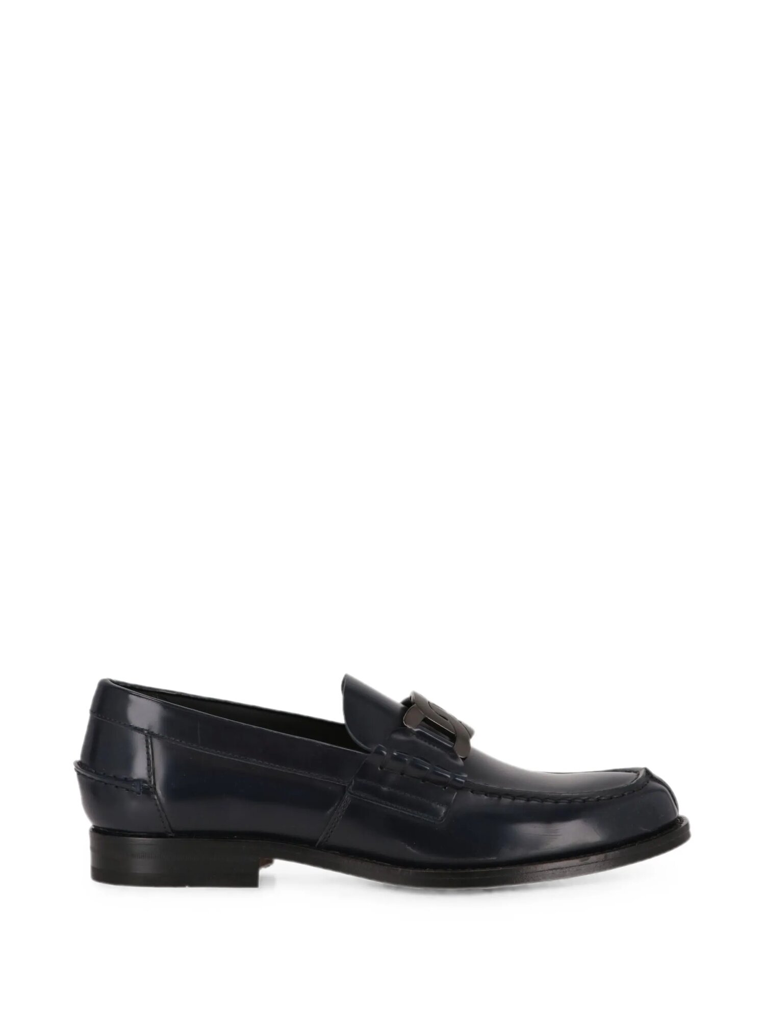 Лоферы Chain-link leather loafers