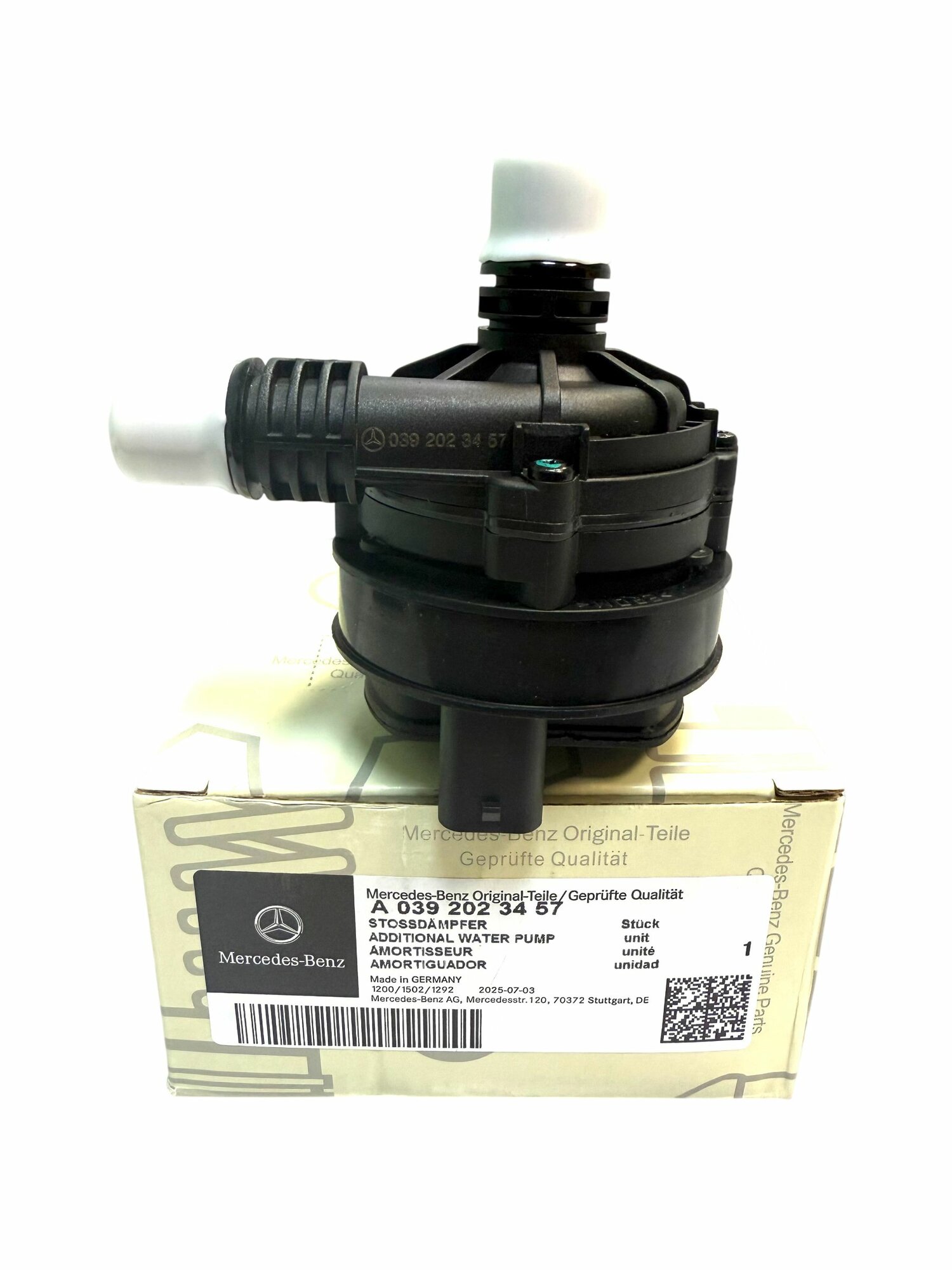 Дополнительный насос ож A0392023457 Mercedes-Benz