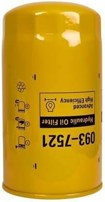 Гидравлический масляный фильтр 093 7521 для экскаваторов Caterpillar 318C 319D 320D 320L 323D 324D 325C 325D 3
