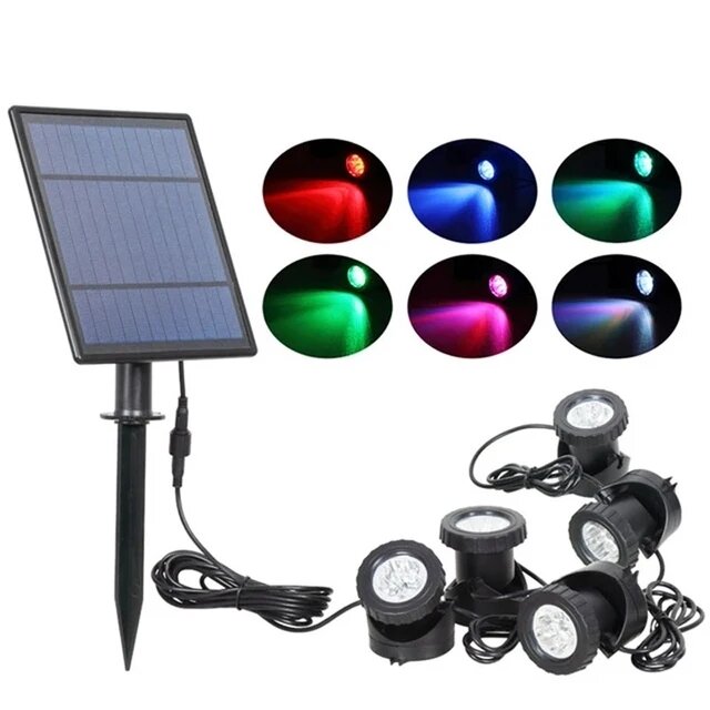 Солнечные RGB светильники для сада T-SUNRISE RGB 5 LIGHT