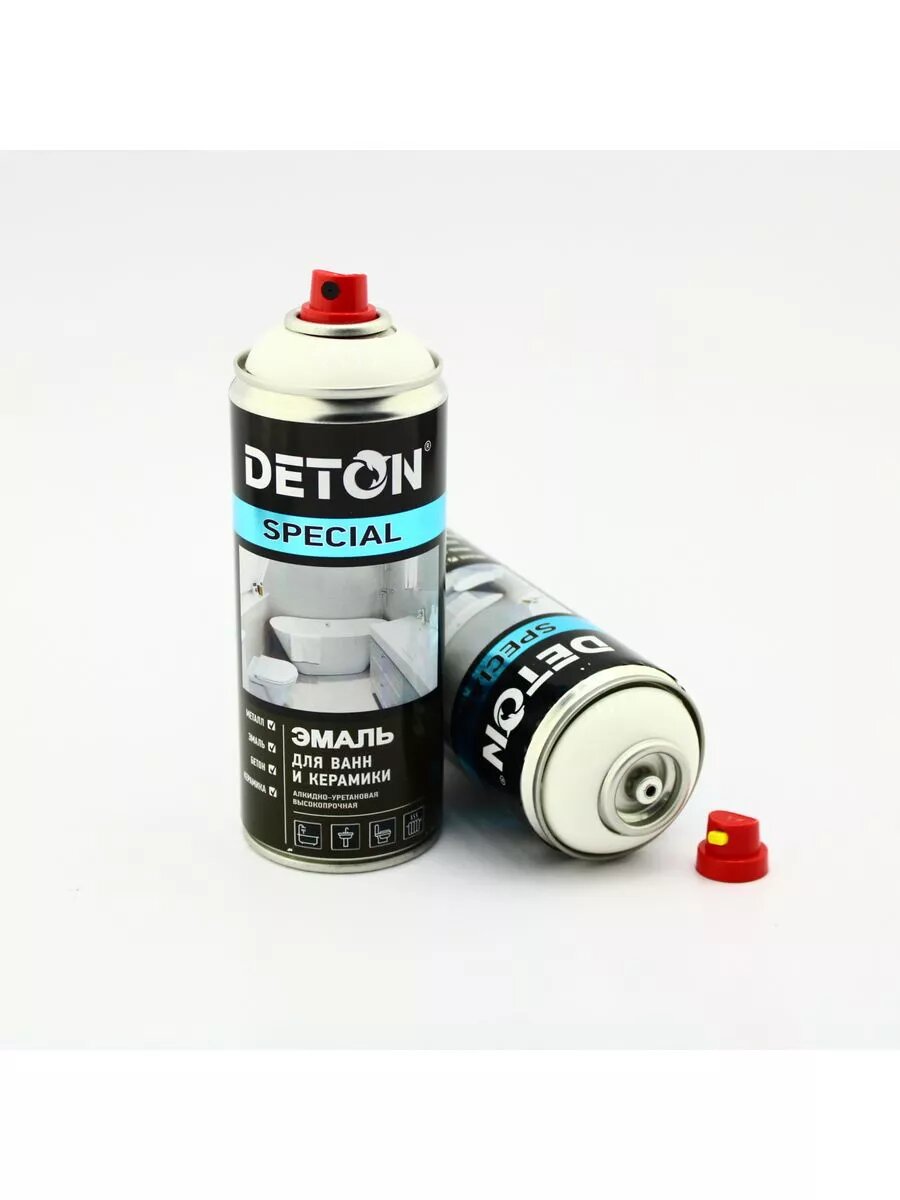 Эмаль для ванн и керамики DETON SPECIAL Белый аэрозоль 520мл
