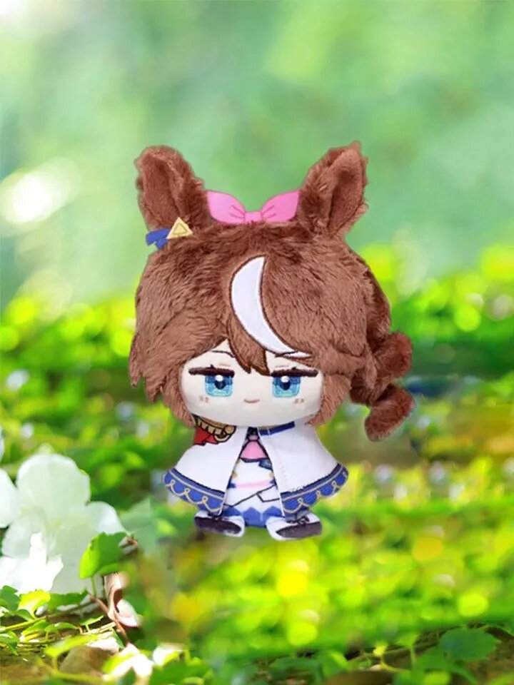 Аниме ролевая игра плюшевая игрушка . Tokai Teio / Umamusume: Pretty Derby игрушки . 12CM Кулон