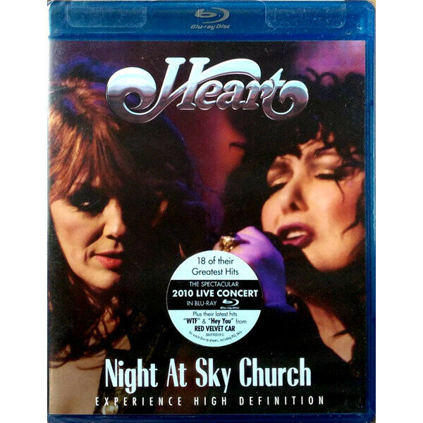 Музыкальное видео Heart — Night At Sky Church (Blu-ray)