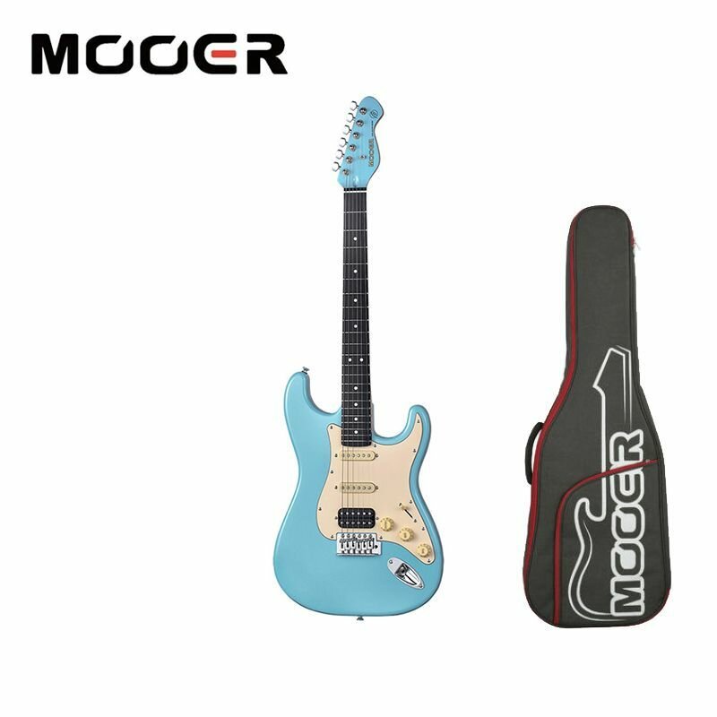 MOOER MSC10 Pro Электрогитара для начинающих, включая чехол для гитары