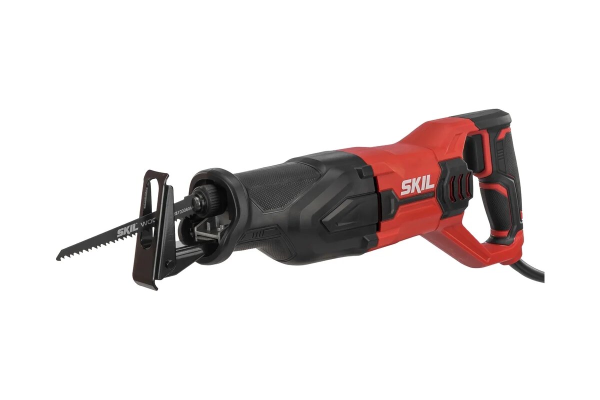 Электрическая сабельная пила SKIL RS3316 RS3316SE00, 900 Вт, 3200 ход/мин, антивибрационная система, красный