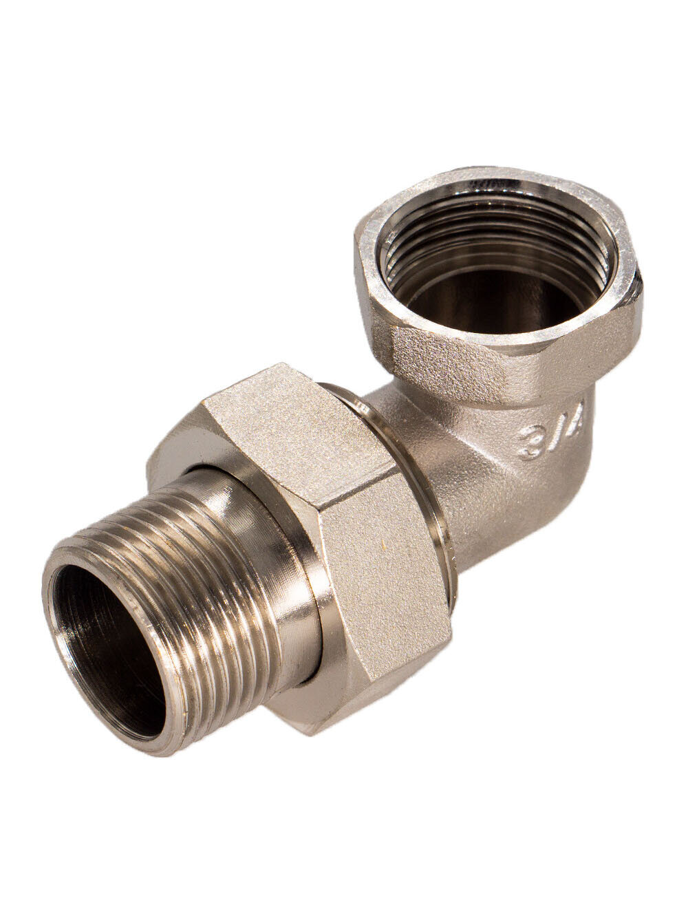 Американка угловая 3/4 ВР(г) х 3/4 НР(ш) латунная
