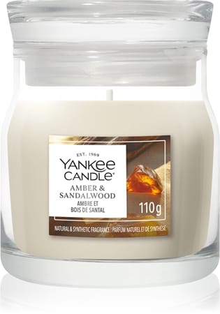 Свеча Yankee Candle Amber & Sandalwood Signature, 110 г