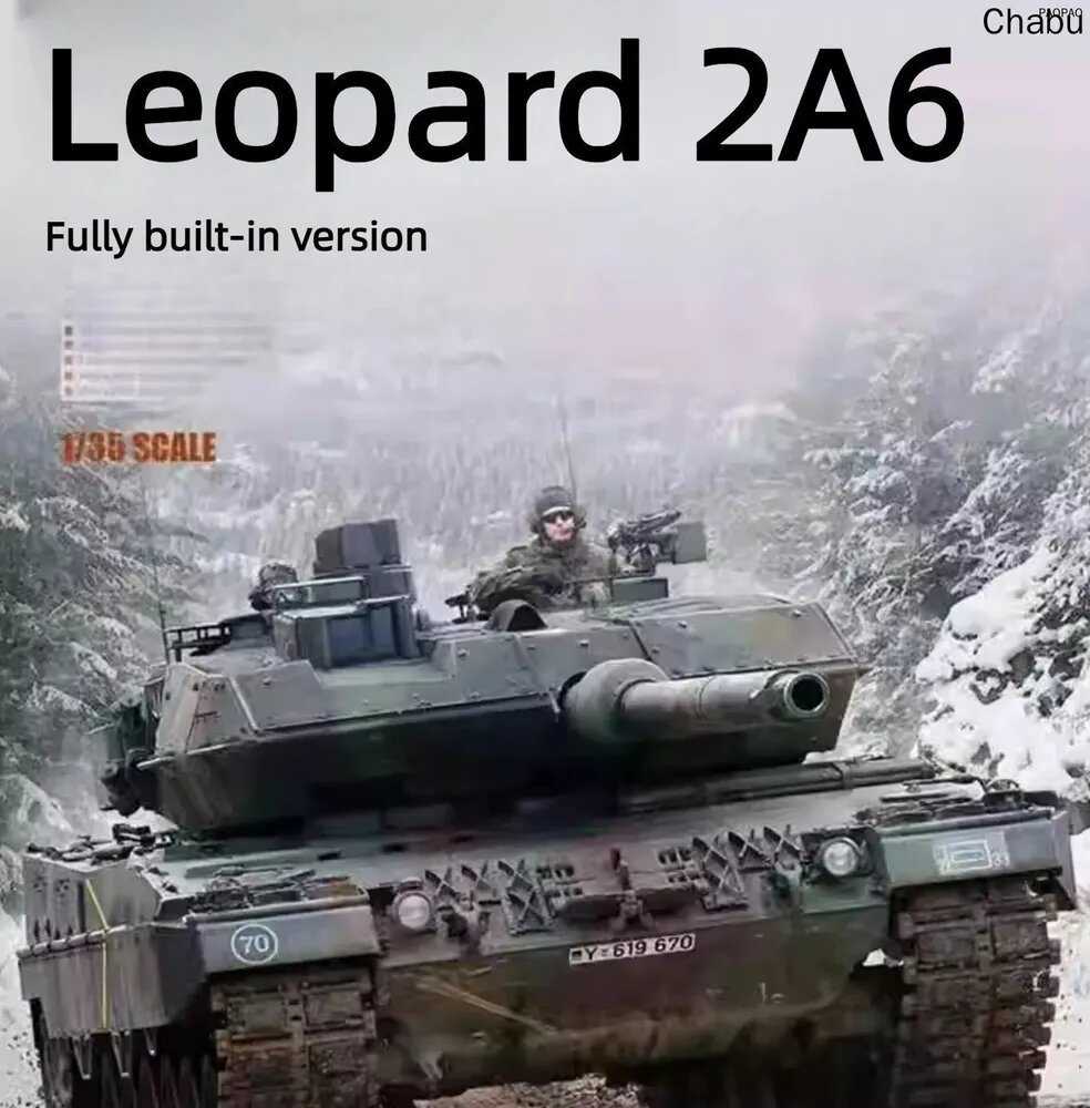 Rye Field RFM 5066 1/35 Леопард 2A6 Главное поле боя Модель танка