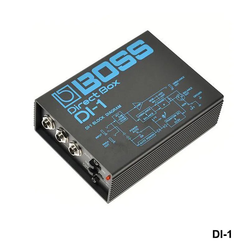 Директ-бокс черный BOSS DI-1