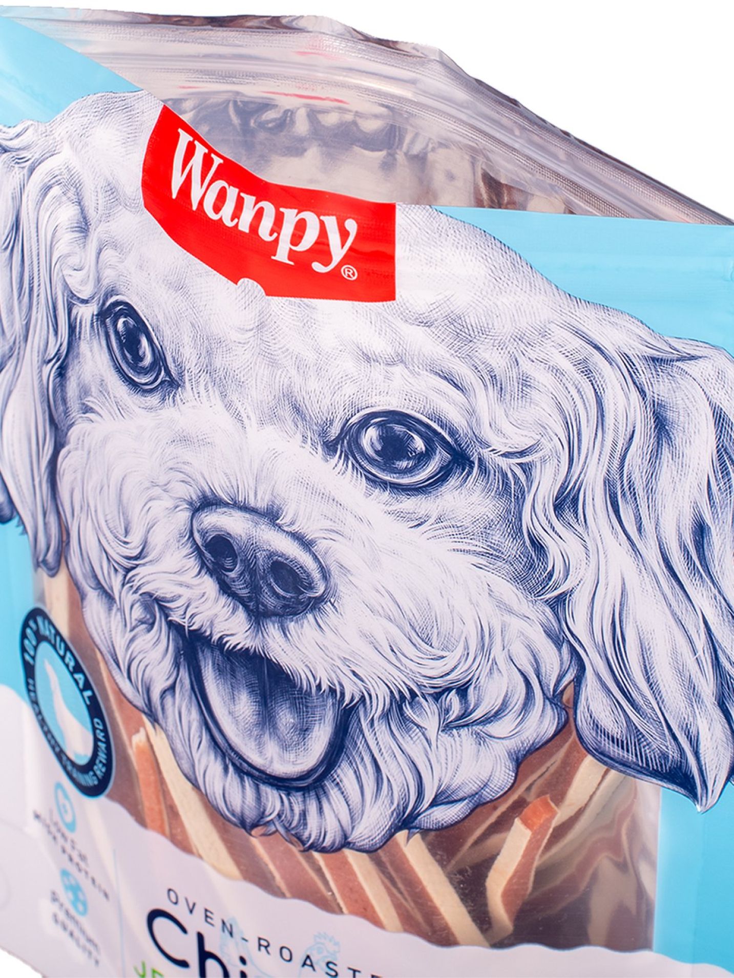 Wanpy Dog - курица с треской в форме сэндвича 100 г