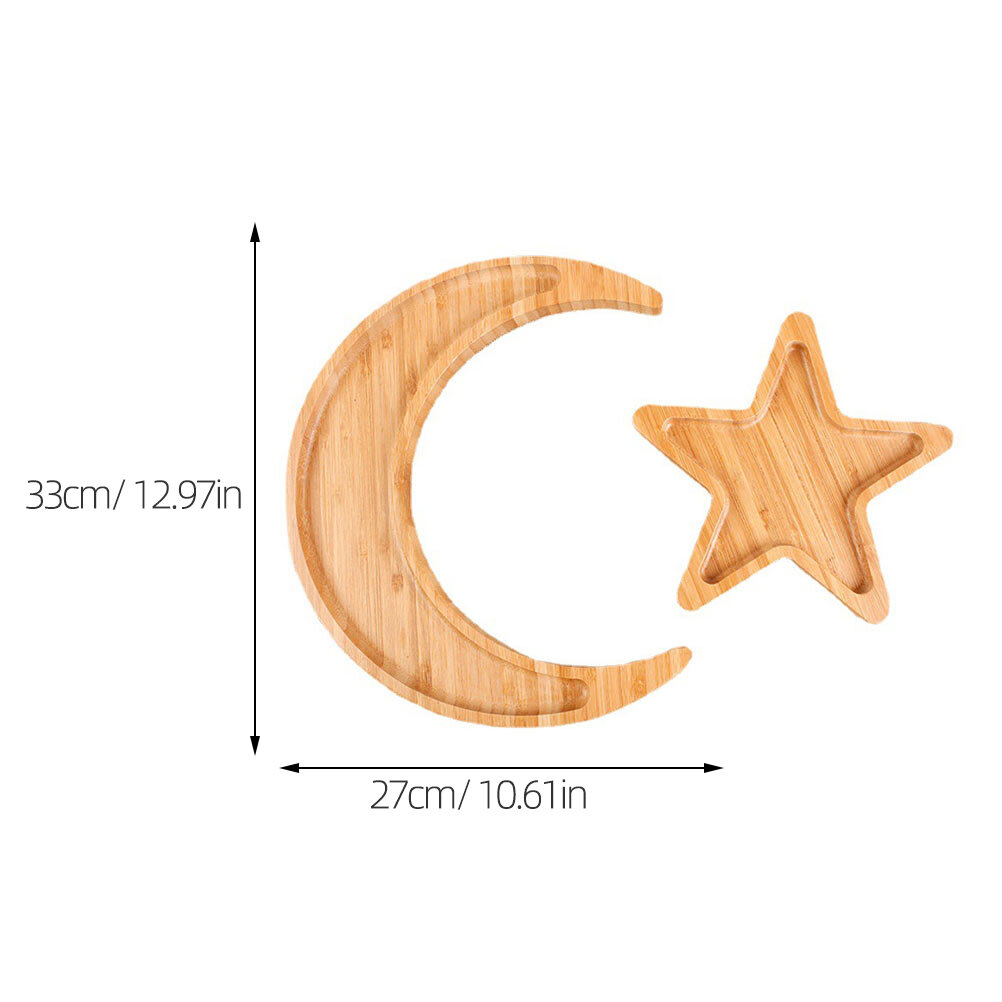 Деревянная Подставка Для Суши И Фруктов Размер 30.00X28.00X1.2Cm Цвет Светло-Коричневый