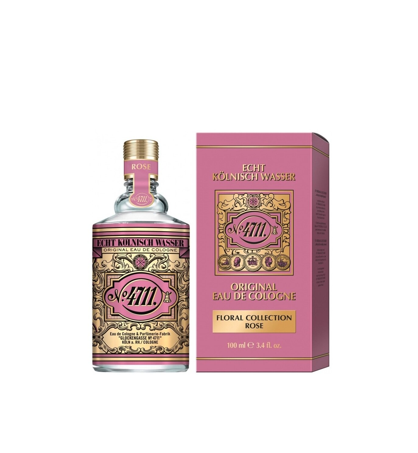 4711 Rose Eau de Cologne 100 мл одеколон для мужчин и женщин, цветочные