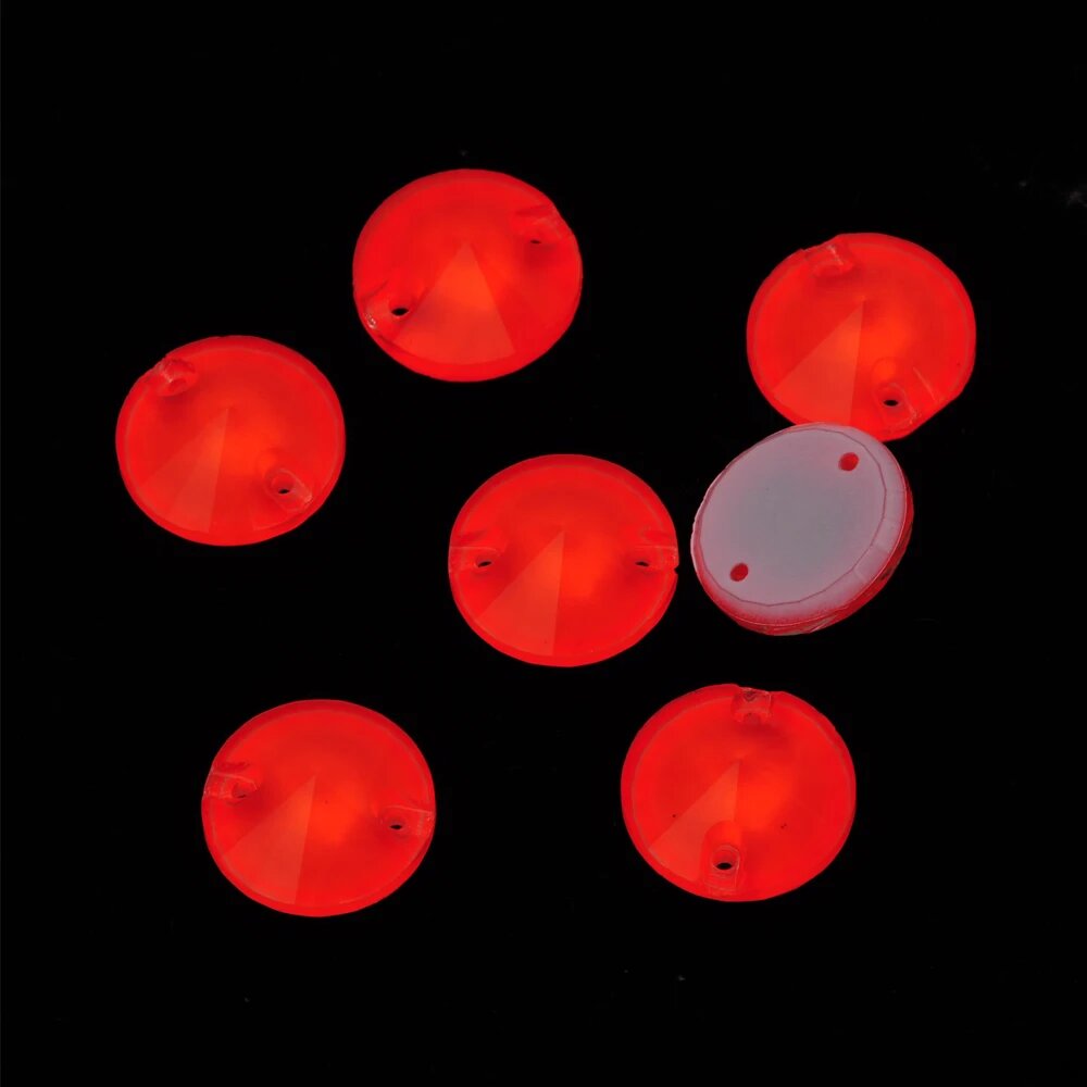 Красные стразы Rivoli Electric Orange
