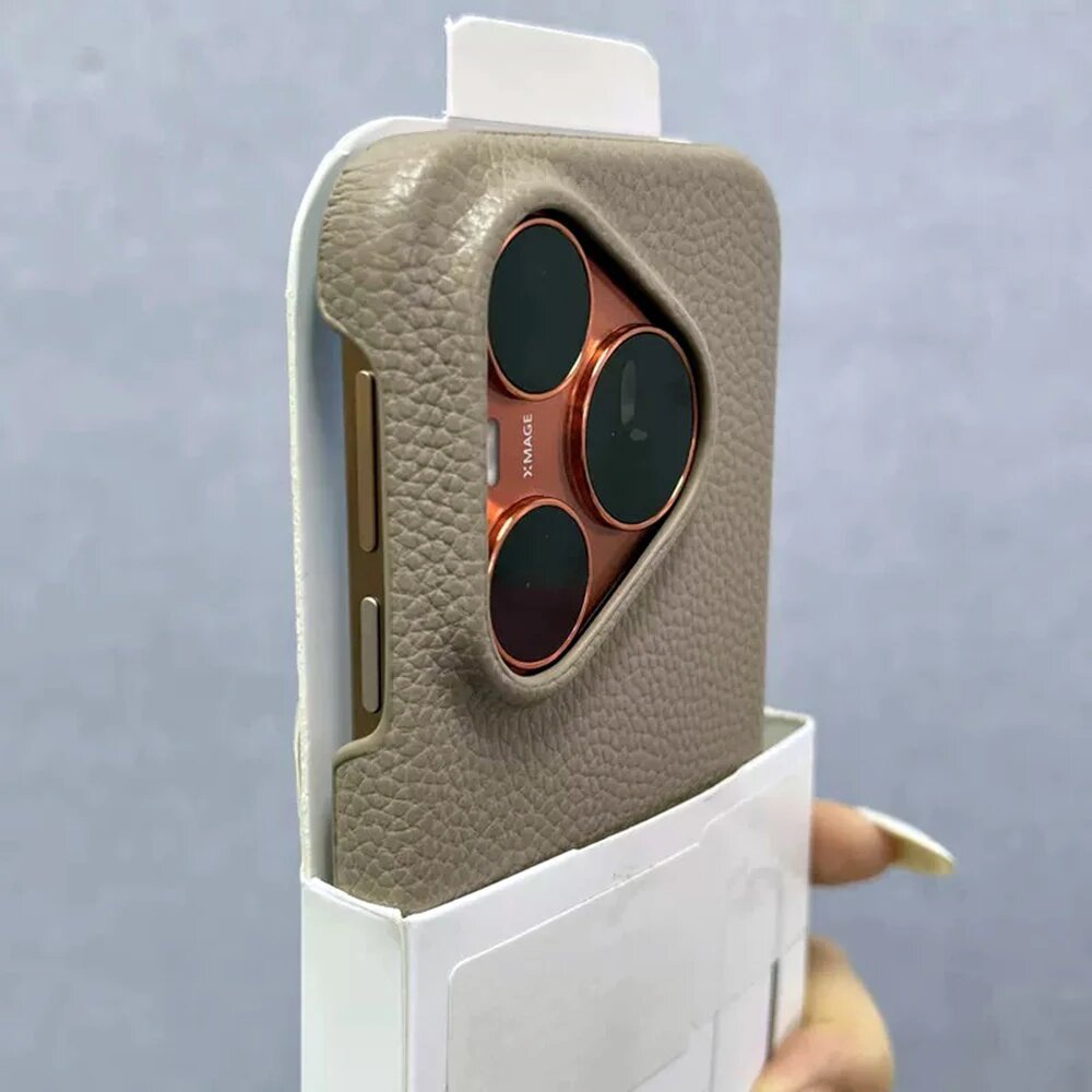 Матовый Однотонный Чехол С Рисунком Для Huawei Pura 90 Pro Max Huawei Pura 80, Коричневый, Brown