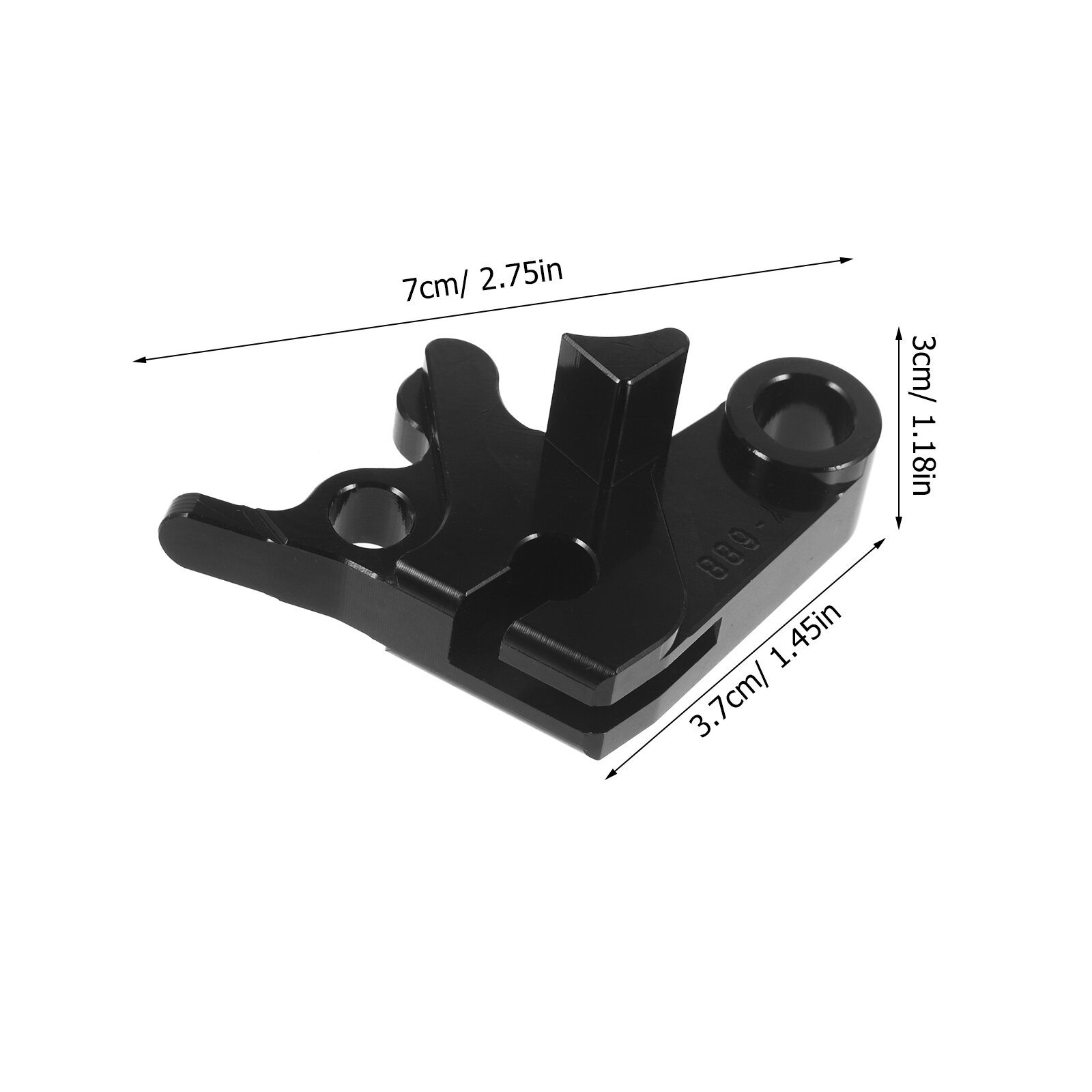 Рукоятка Тормоза Для Мотоцикла Ручка Переключения Коробки Передач Чёрного Цвета 7X3 7X3 00CM