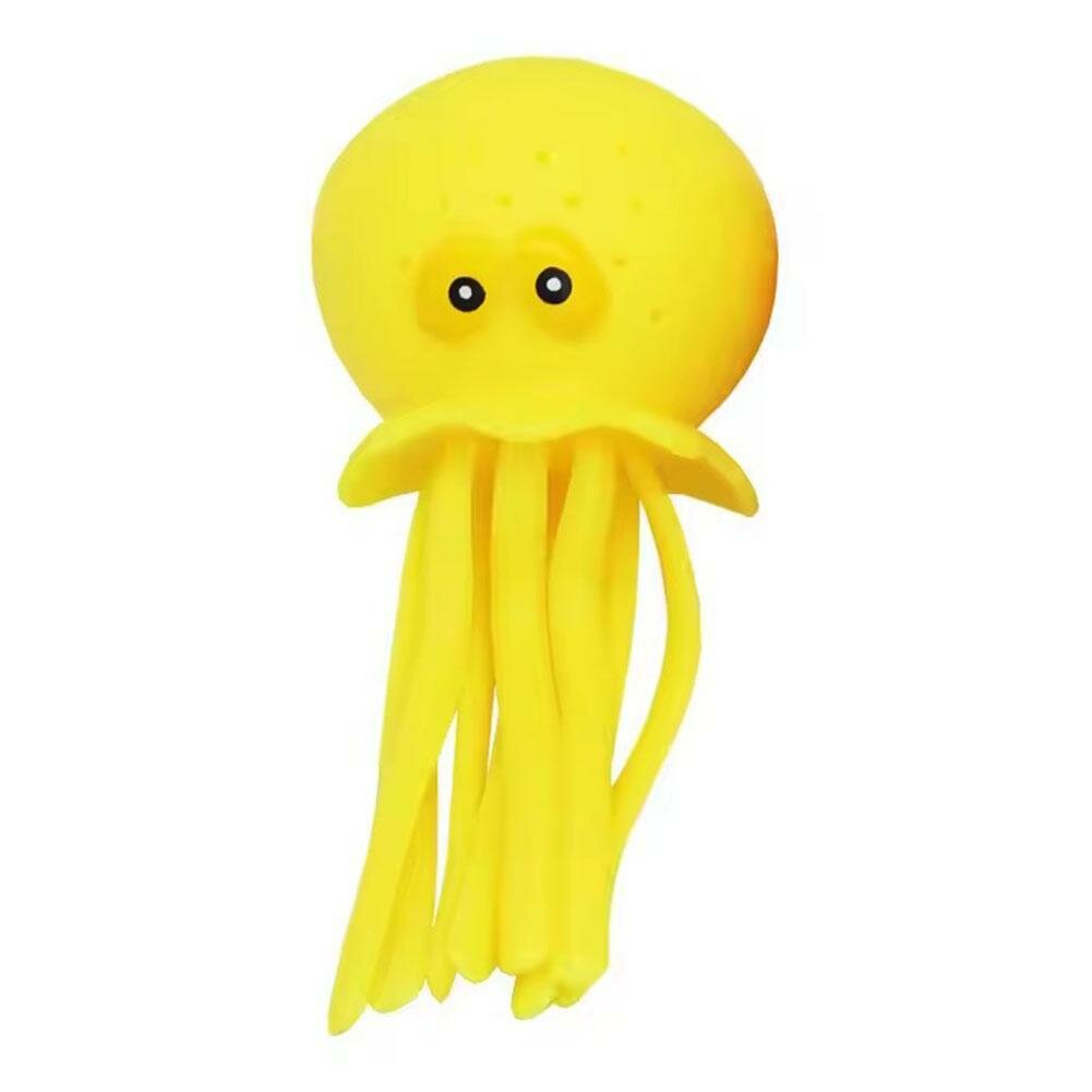 Игрушка для ванной осьминог, красный