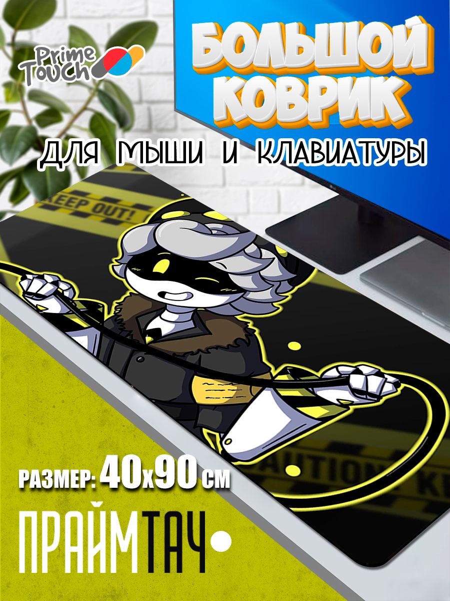 Коврик для мышки игровой большой с рисунком (принтом) - Дроны-убийцы (Murder Drones)