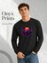 Лонгслив ONYX PRINTS, размер L, , черный