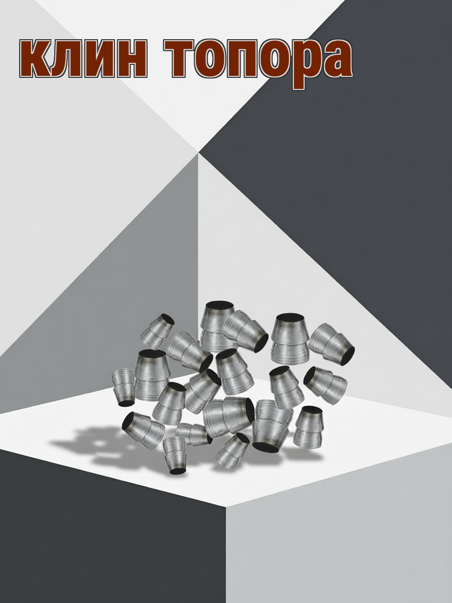 Безопасные Конические Вставки Для Ручек Инструментов, 1.3X1.3X1.1 См, 20 Штук