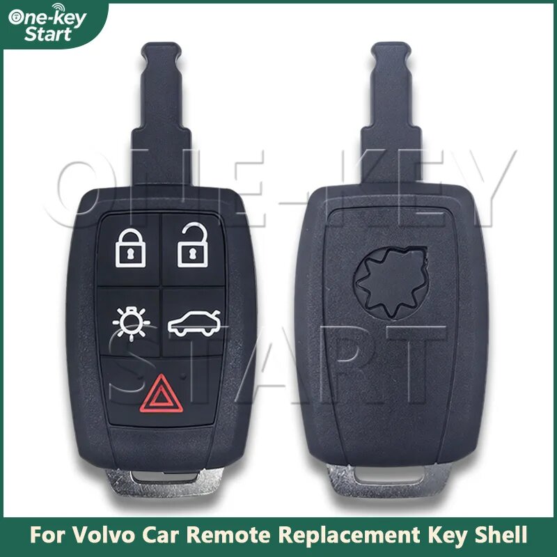 Корпус Для Замены Ключа Volvo S40 V50 C30 C70 XC60 S80 V70 XC70 S60 V60 V40 Cross Country С Одной Кнопкой