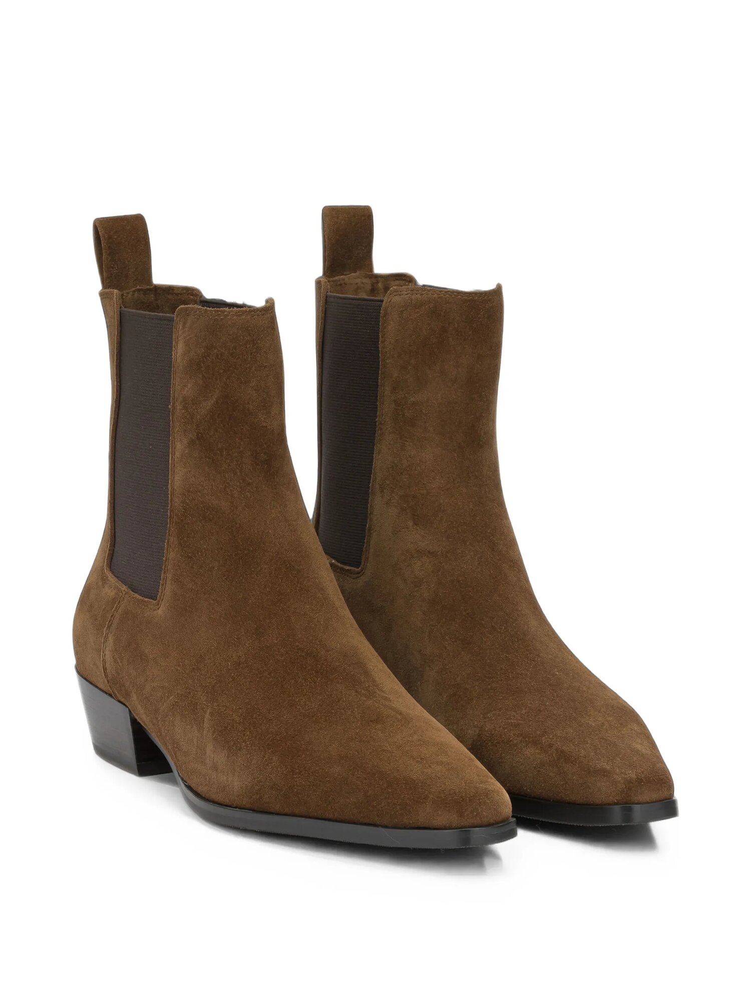 Ботинки STRATEGIA Suede ankle boots, размер 38, brown — фото 1