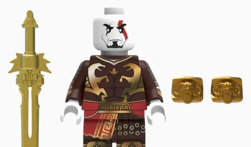 Лего Kratos, God of War, цвет 13