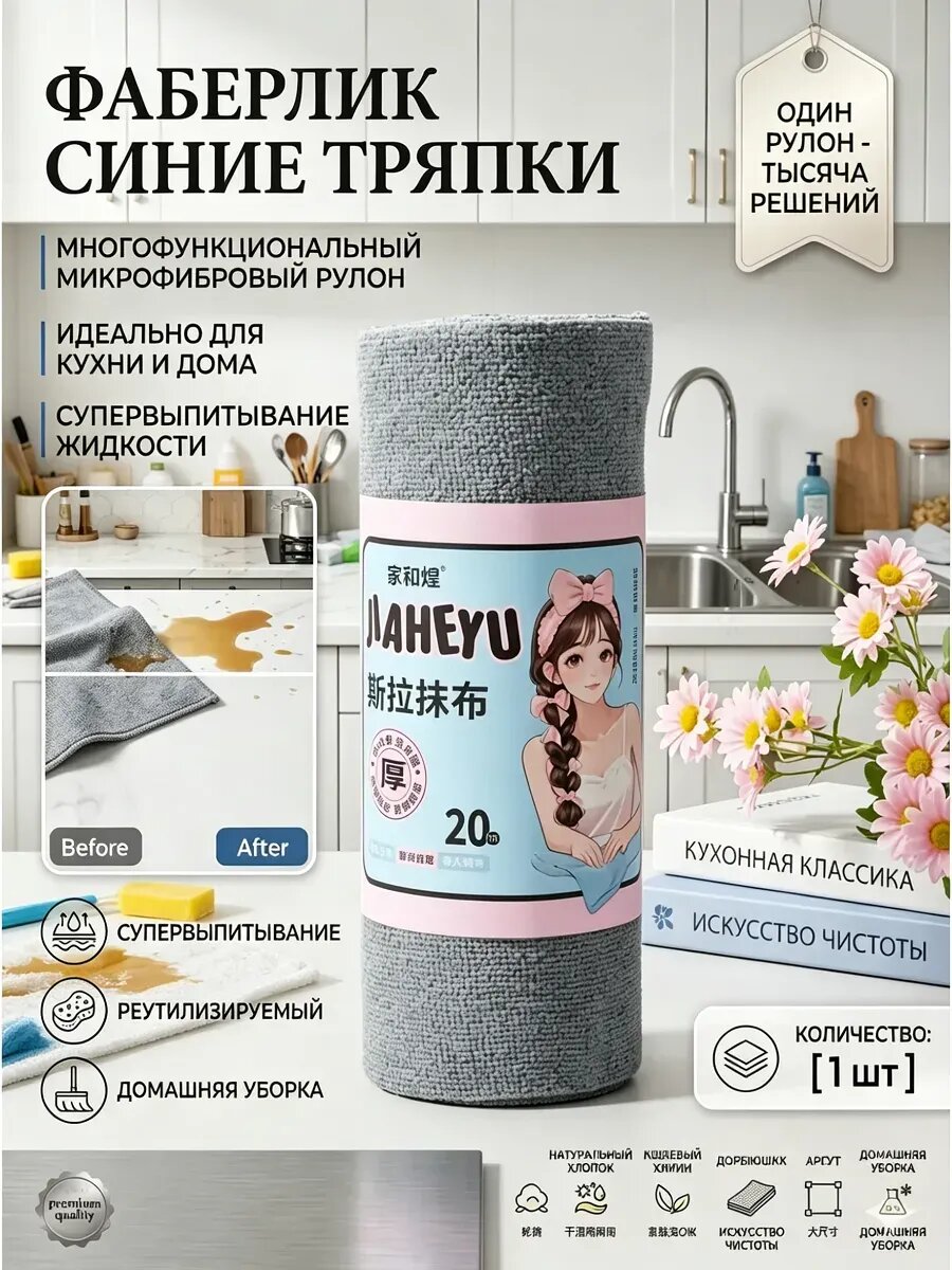 Фаберлик синие тряпки