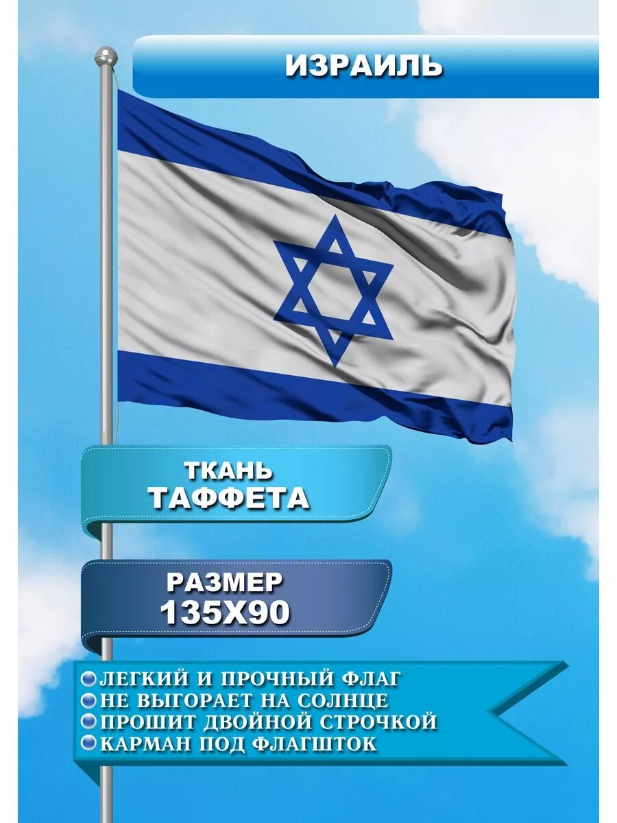 Флаг Израиль