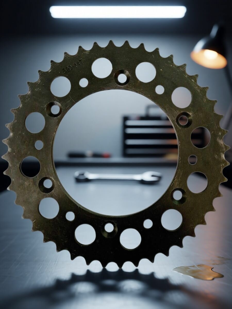 Комплект Звезда ведомая Мотоцикла Regulmoto 520-44 Holeshot Crosstrec Sport 003pro, Звезда ведущая 520-14