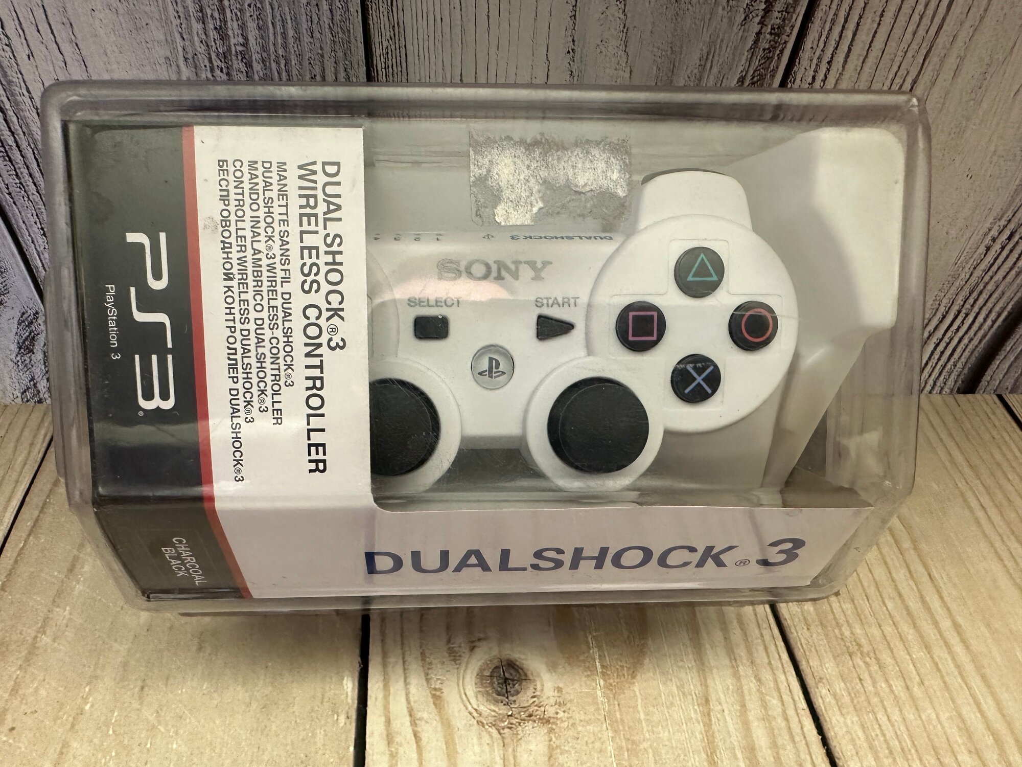 Беспроводной джойстик геймпад для Sony Playstation 3 PS3 dualshock 3 белый