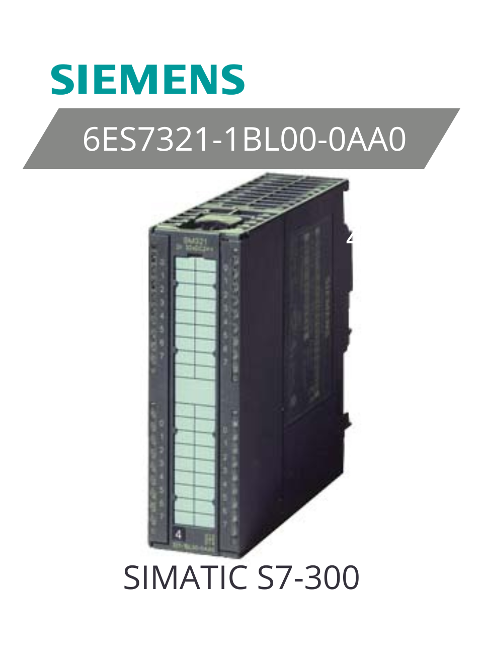 Модуль дискретного ввода Siemens SIMATIC S7-300 SM 321, 6ES7321-1BL00-0AA0