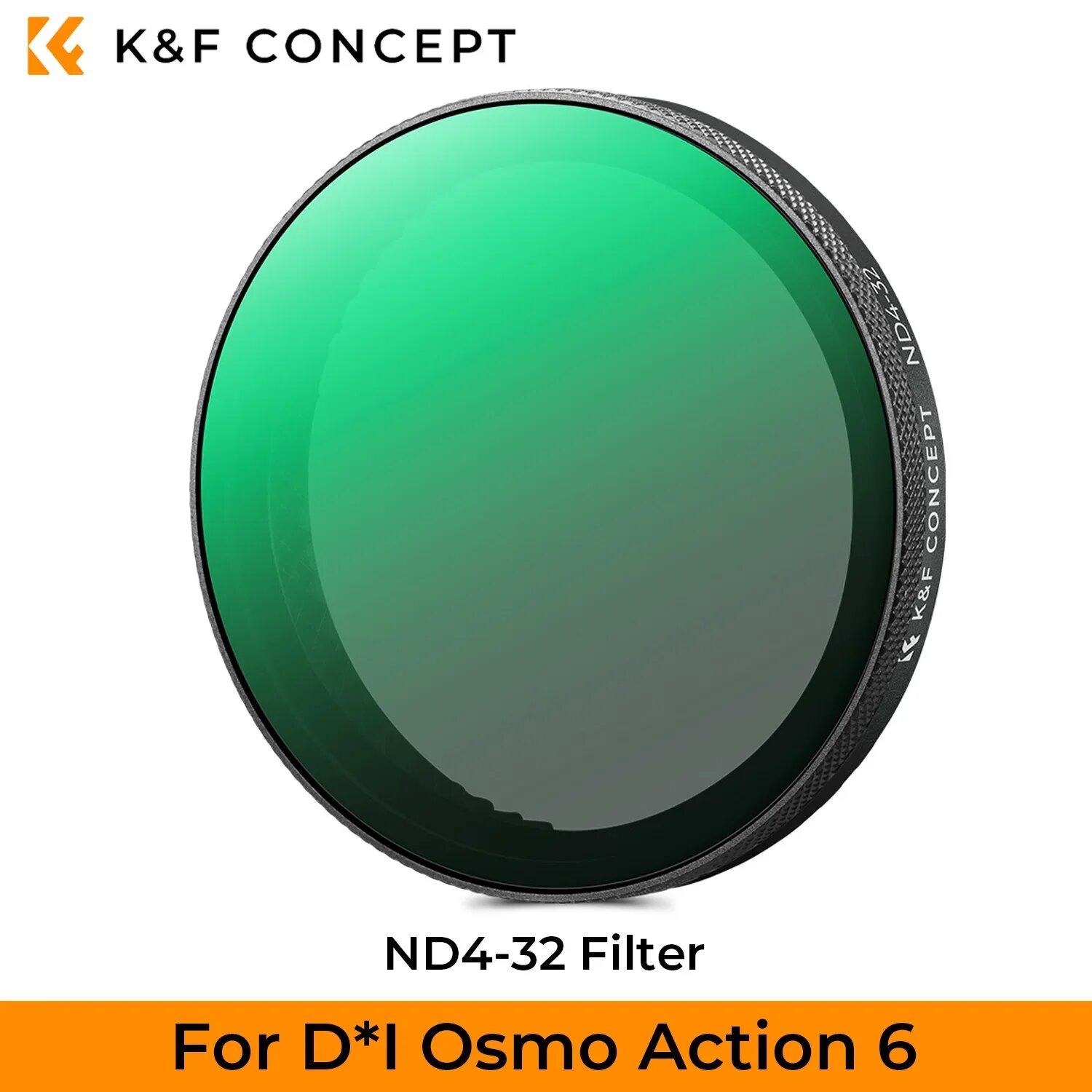 K&F CONCEPT Фильтры для DJI Osmo Action 6 ND4-32 Filter