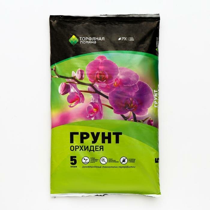 Грунт Для Орхидей 'Торфяная поляна', 5 л