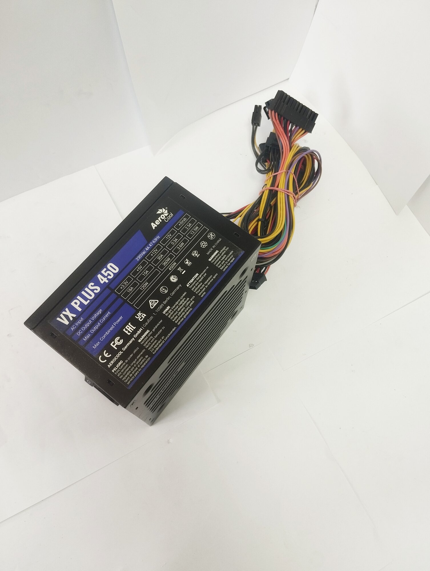 Блок питания AeroCool VX plus 450W 24+8+8pin