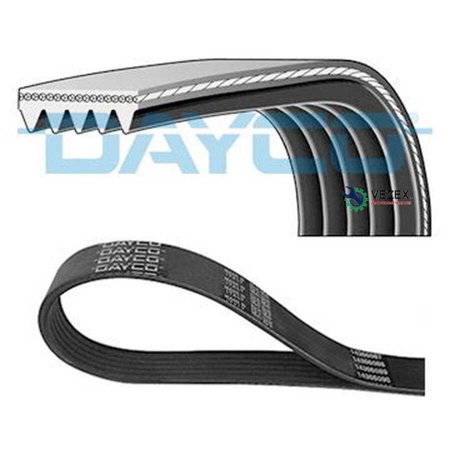DAYCO 5PK897S Ремень поликлиновой