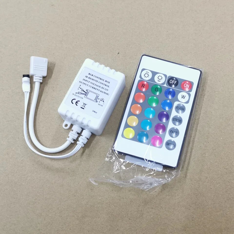 RGB-контроллер для светодиодных лент 12В