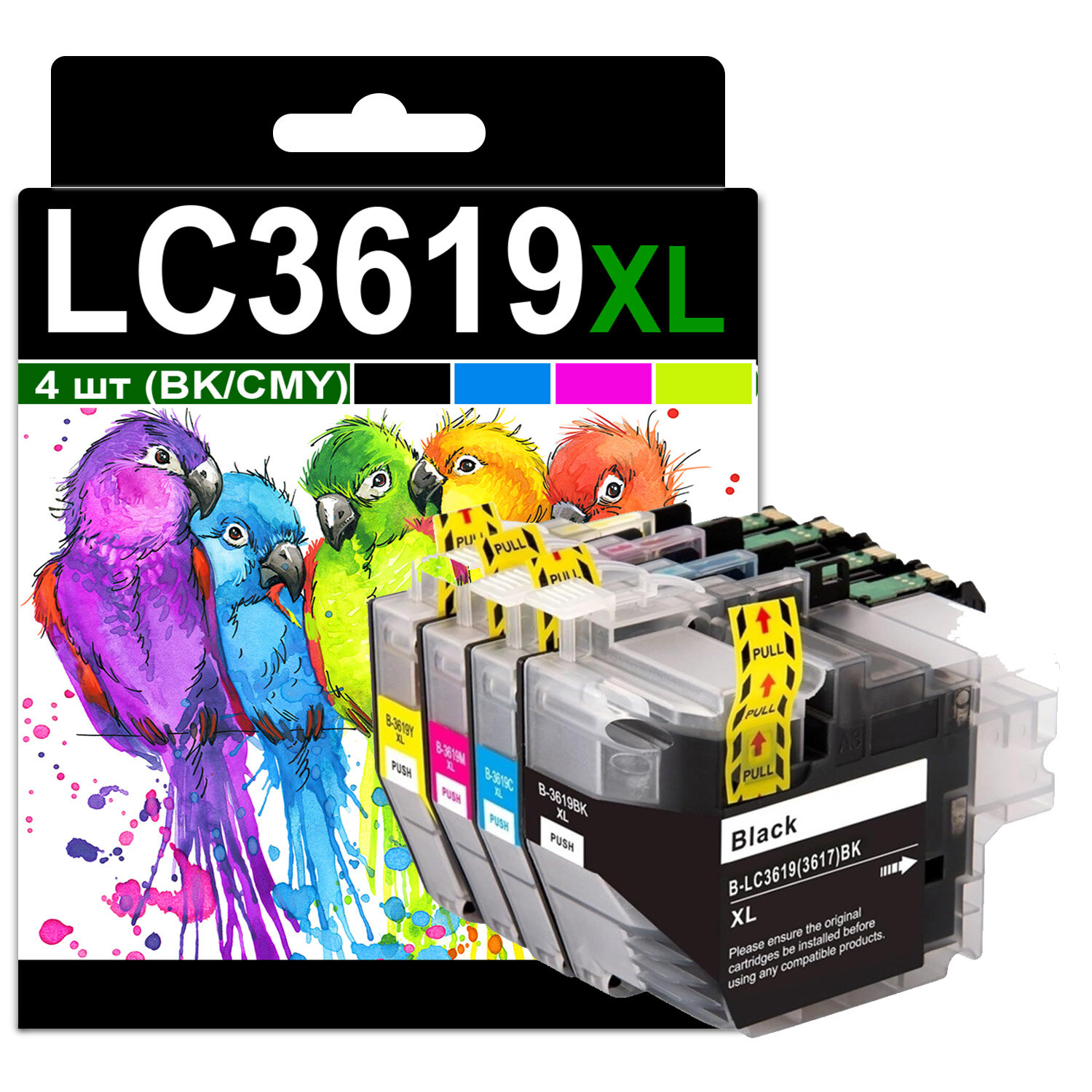 Картриджи LC3619для Brother MFC-J2330DW/J2730DW/J3530DW/J3930DW – набор 4 шт.