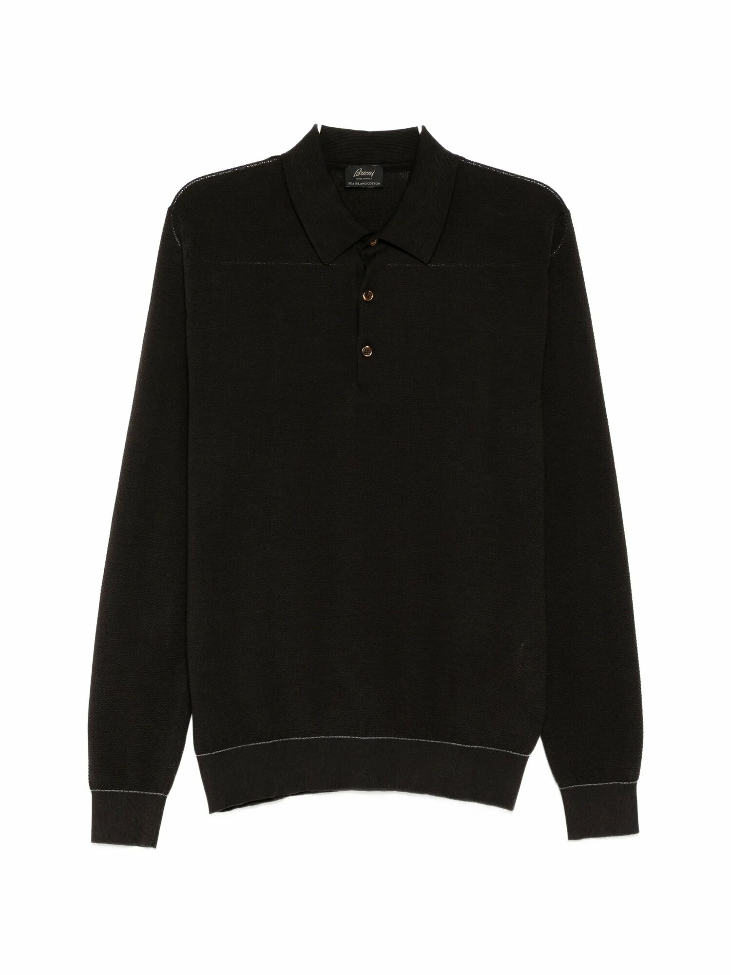 Рубашка Sea Island piqué cotton polo shirt