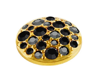 Топпинг на кольцо, кристаллы Swarovski