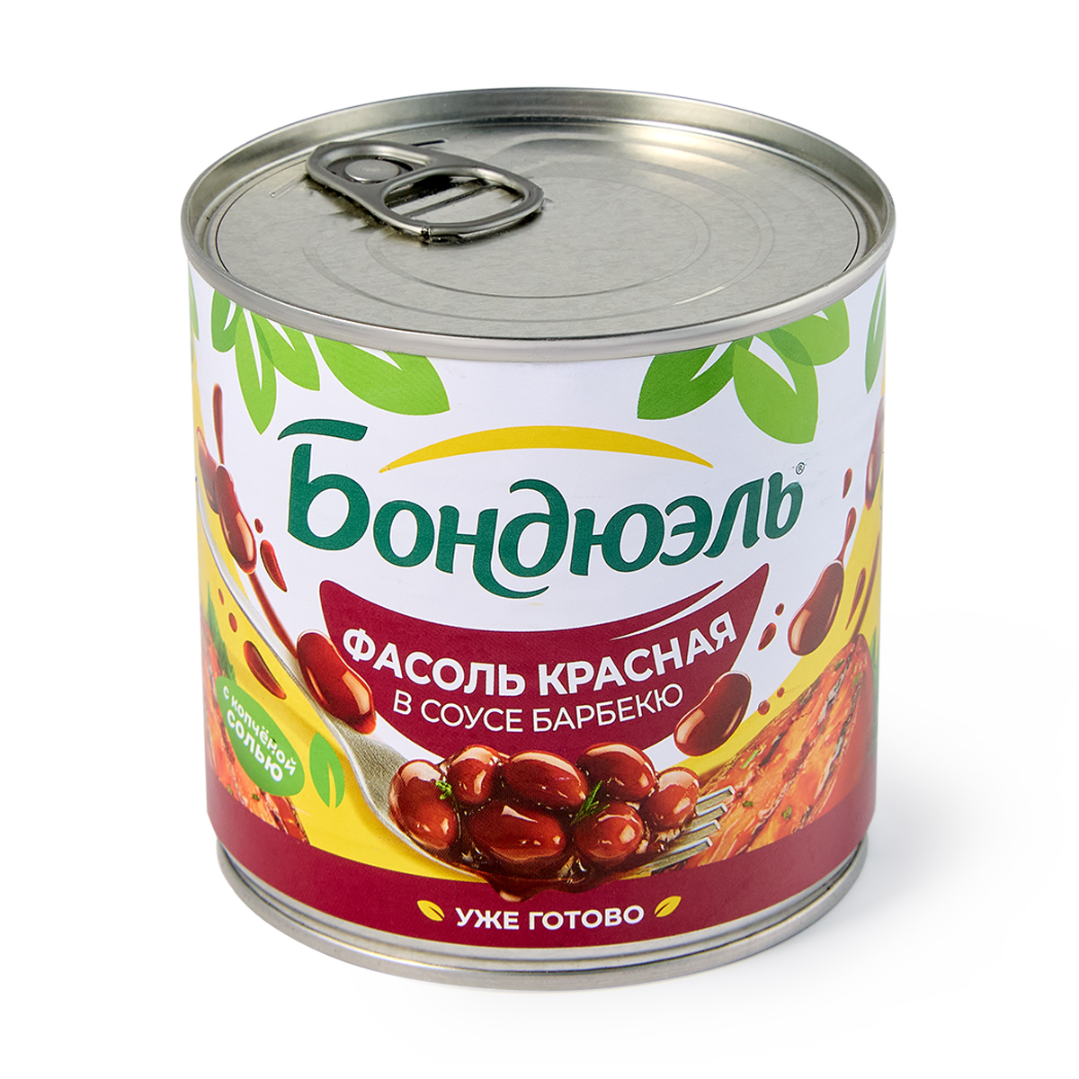 Фасоль красная Bonduelle, в классическом соусе барбекю, 400 г
