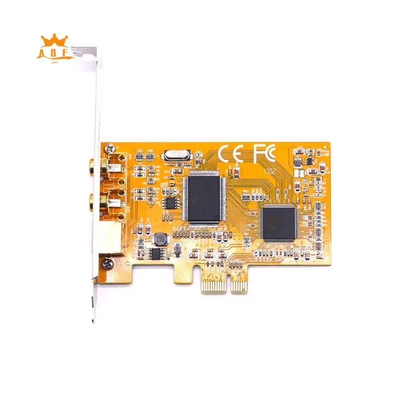 Карта видеозахвата A08E-PCIE To AV 878A для видеонаблюдения, HD-изображений, PCI-E 878A, для систем обработки изображений