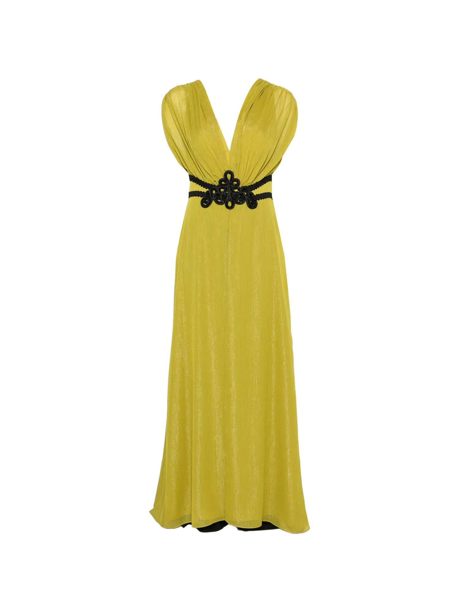 Платье V-neck maxi dress